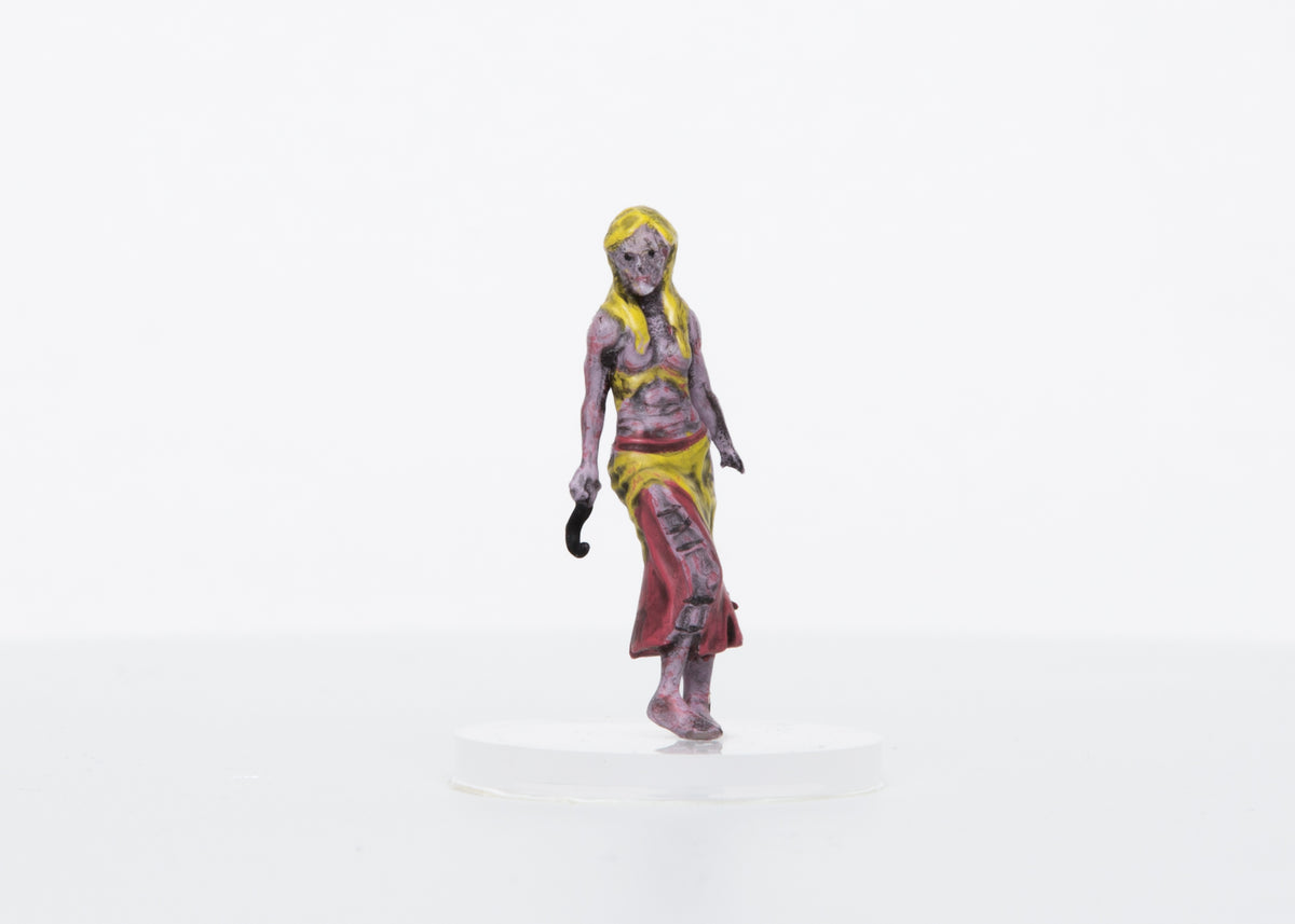 Zombie Female Human Butcher 28mm Plastic Mini